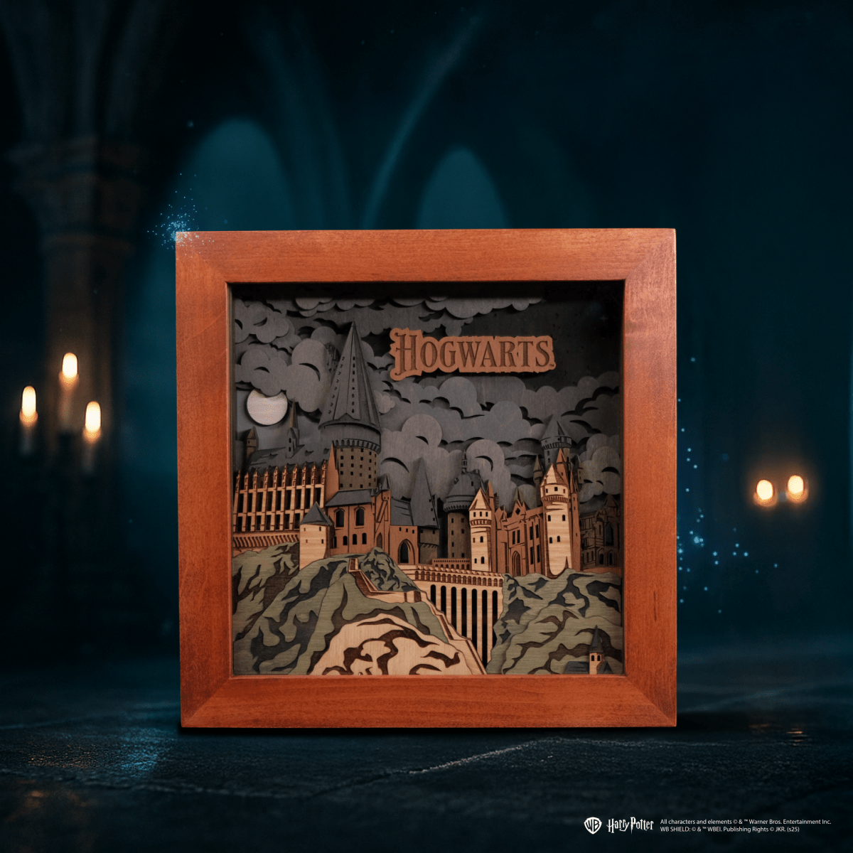 Hogwarts Collectible Card – Limited 3D Wooden HP Gift – ZeWood