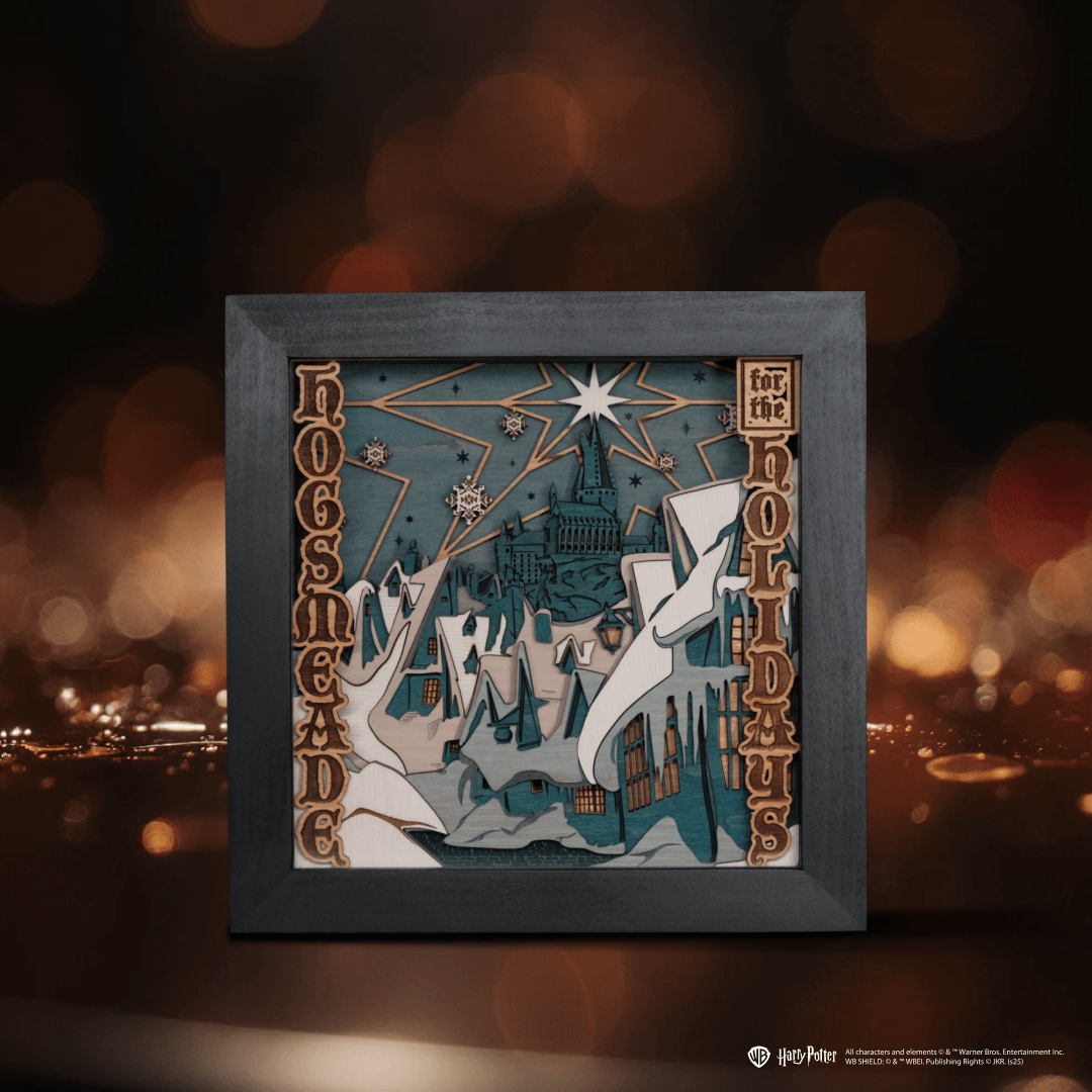 Hogsmeade Collectible Card – Limited 3D Wooden HP Gift – ZeWood