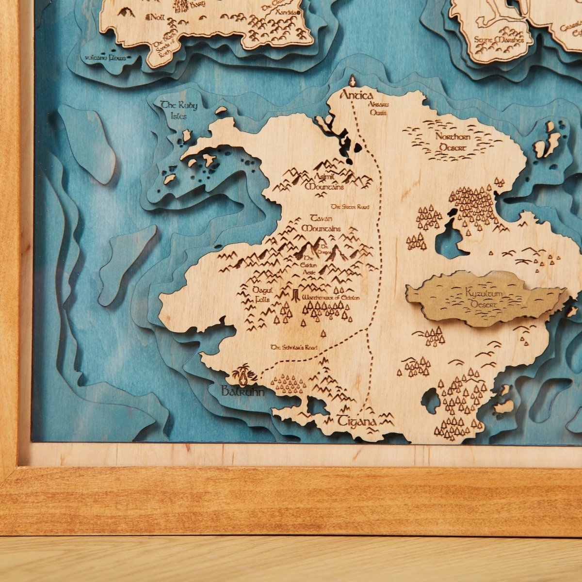 Erilea 3D Wood Map – ZeWood