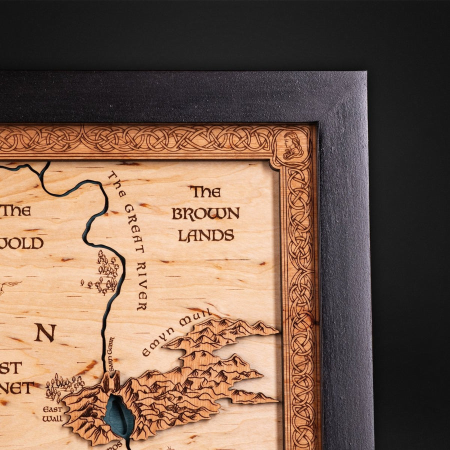 The War of the Rohirrim 3D Map – Epic Middle-earth Art – ZeWood