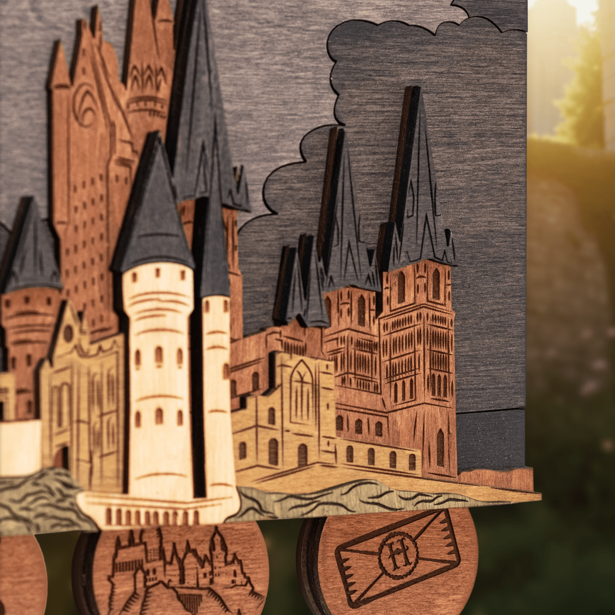3D Hogwarts Key Holder – Magical Harry Potter Gift – ZeWood