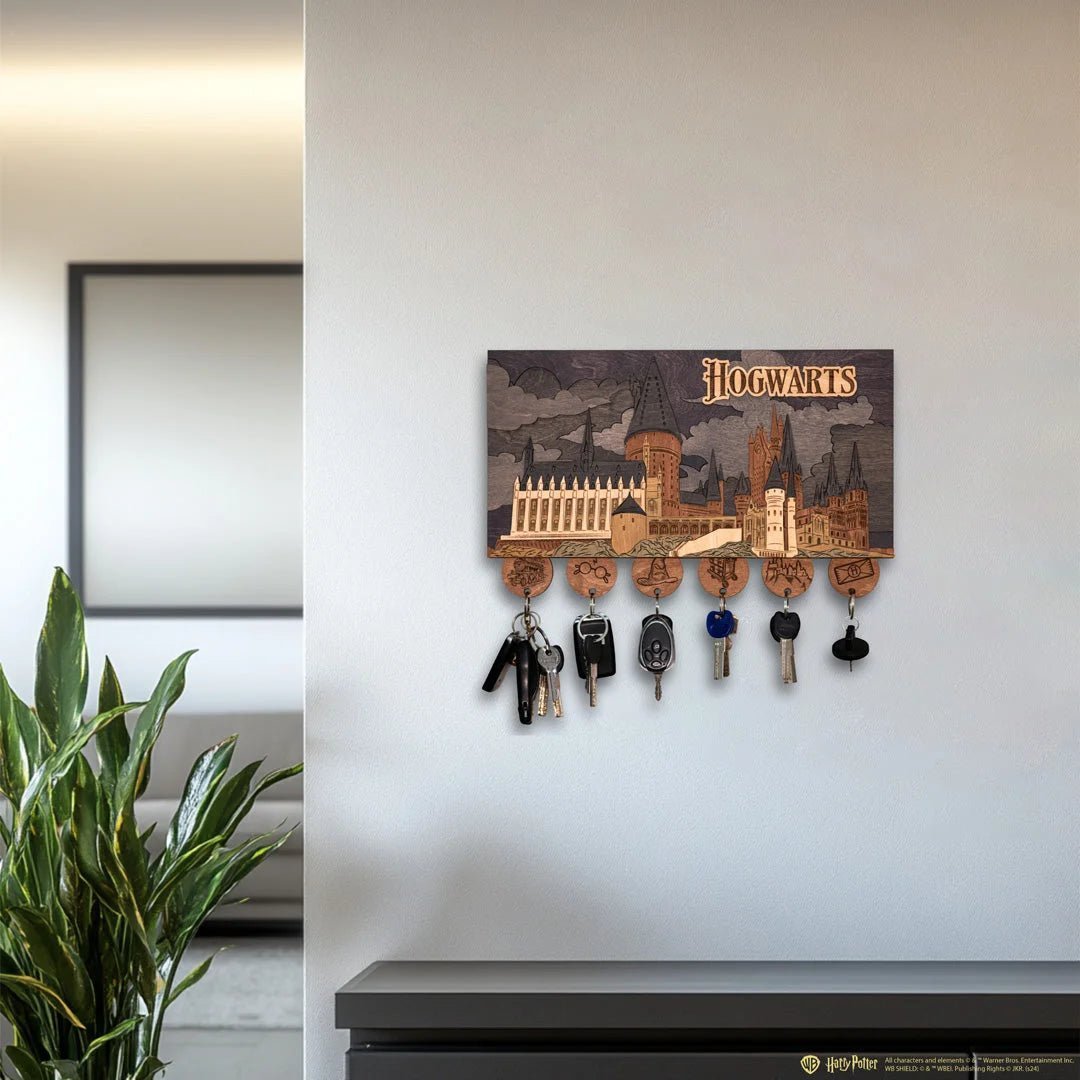3D Hogwarts Key Holder – Magical Harry Potter Gift – ZeWood