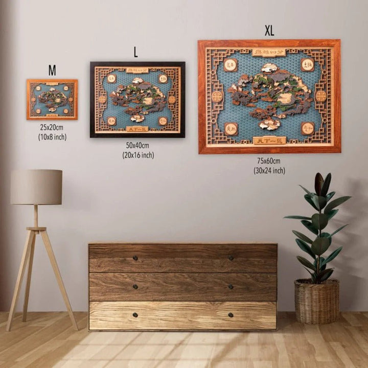 Avatar: The Last Airbender 3D wood map – ZeWood