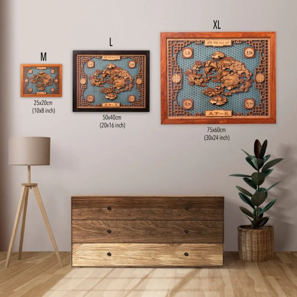 Avatar: The Last Airbender 3D wood map – ZeWood