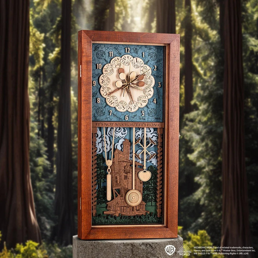 WEASLEY FAMILY™ 3D WOOD CLOCK – ZeWood