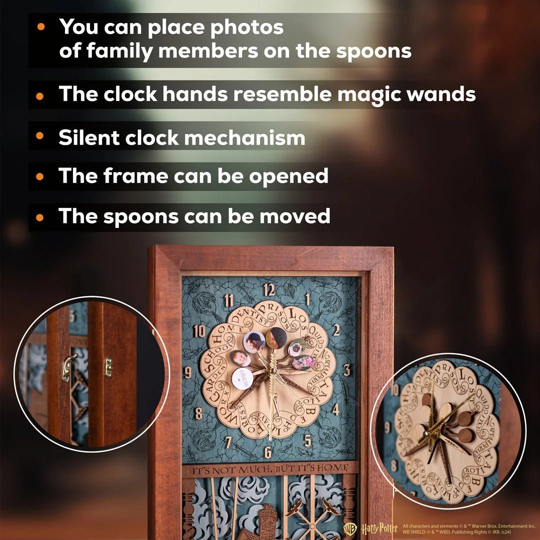 WEASLEY FAMILY CLOCK – ZeWood